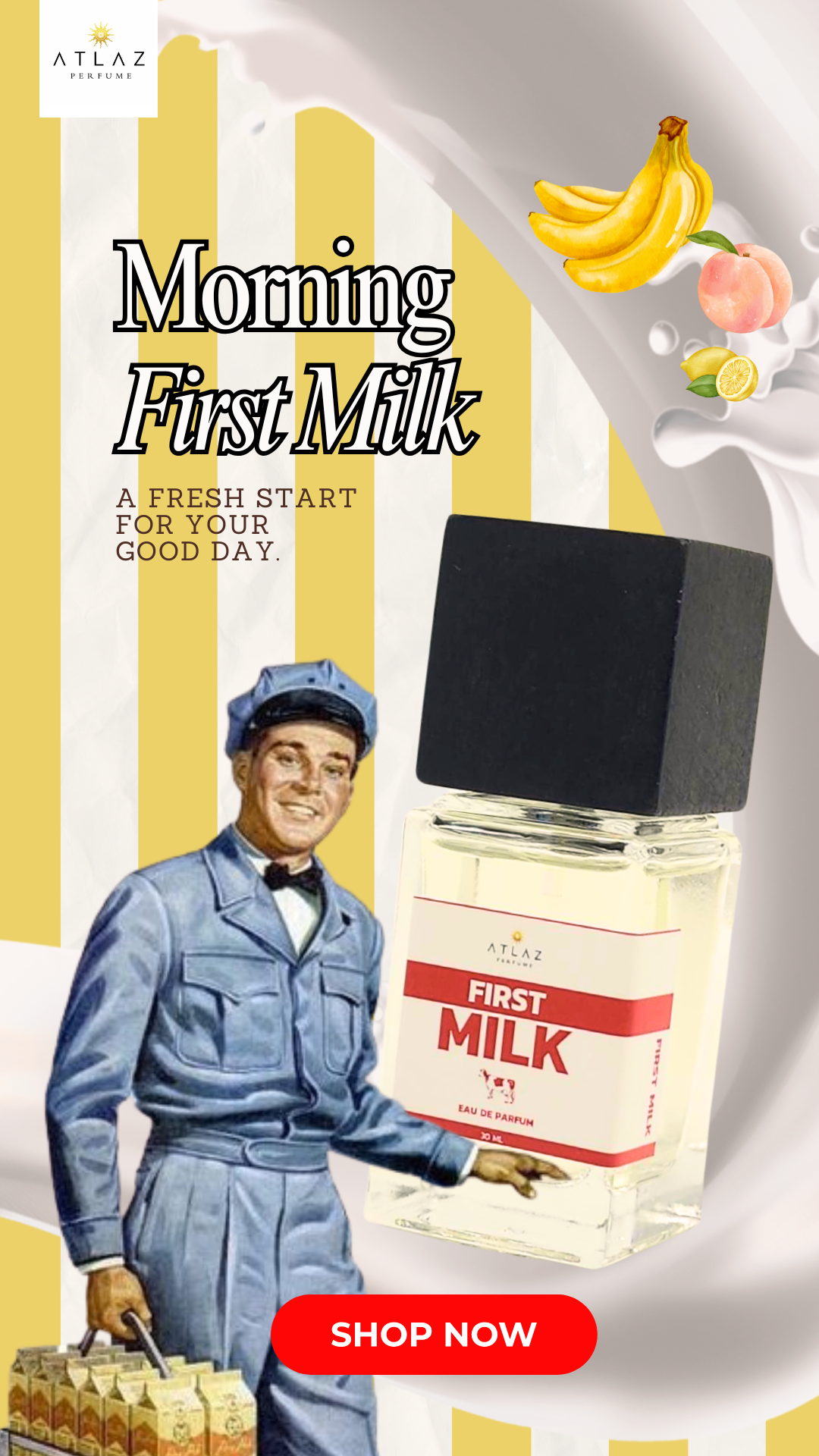น้ำหอมนม First Milk จาก Atlaz Perfume ที่อยากดูด เอ้ย! ฉีดทุกวัน ...